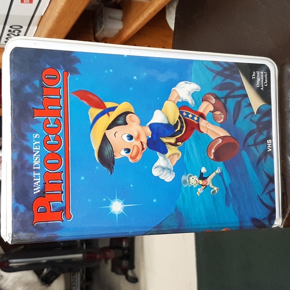 Disney | Other | Walt Disneys Pinocchio Vhs Tape Black Diamond Edition ...